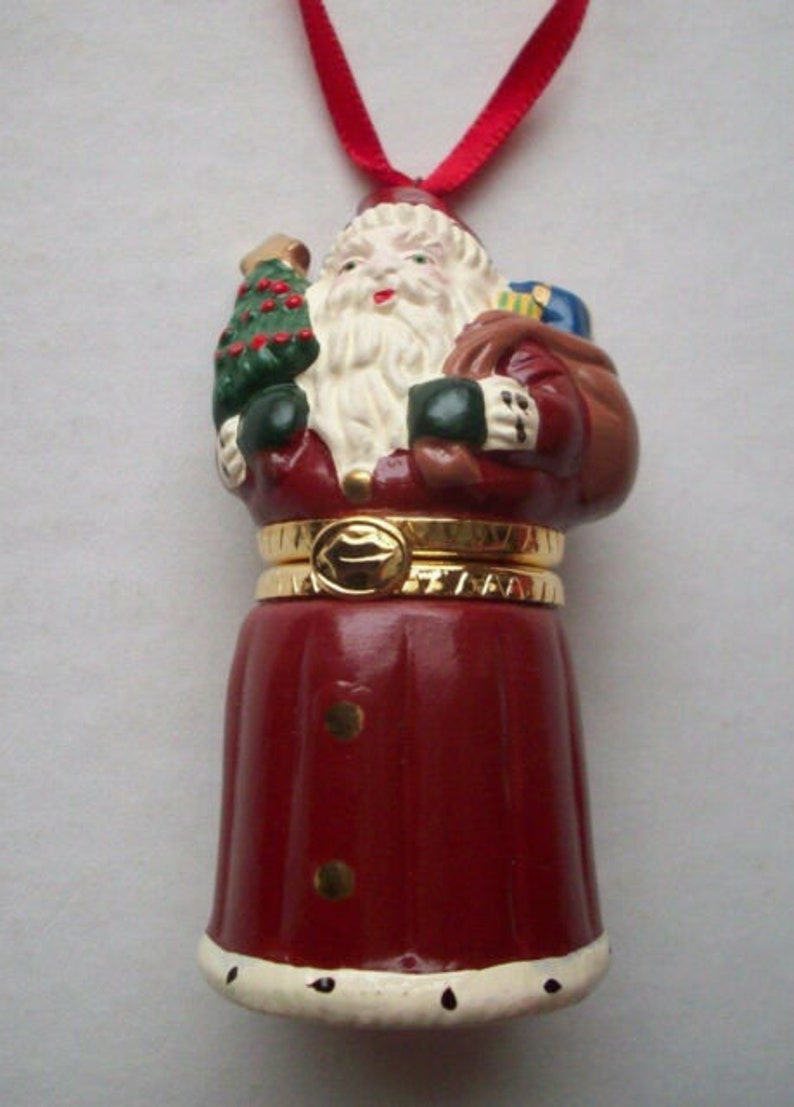 Vintage Hallmark Keepsake Ornament, 1998, "santa's Hidden Surprise ...