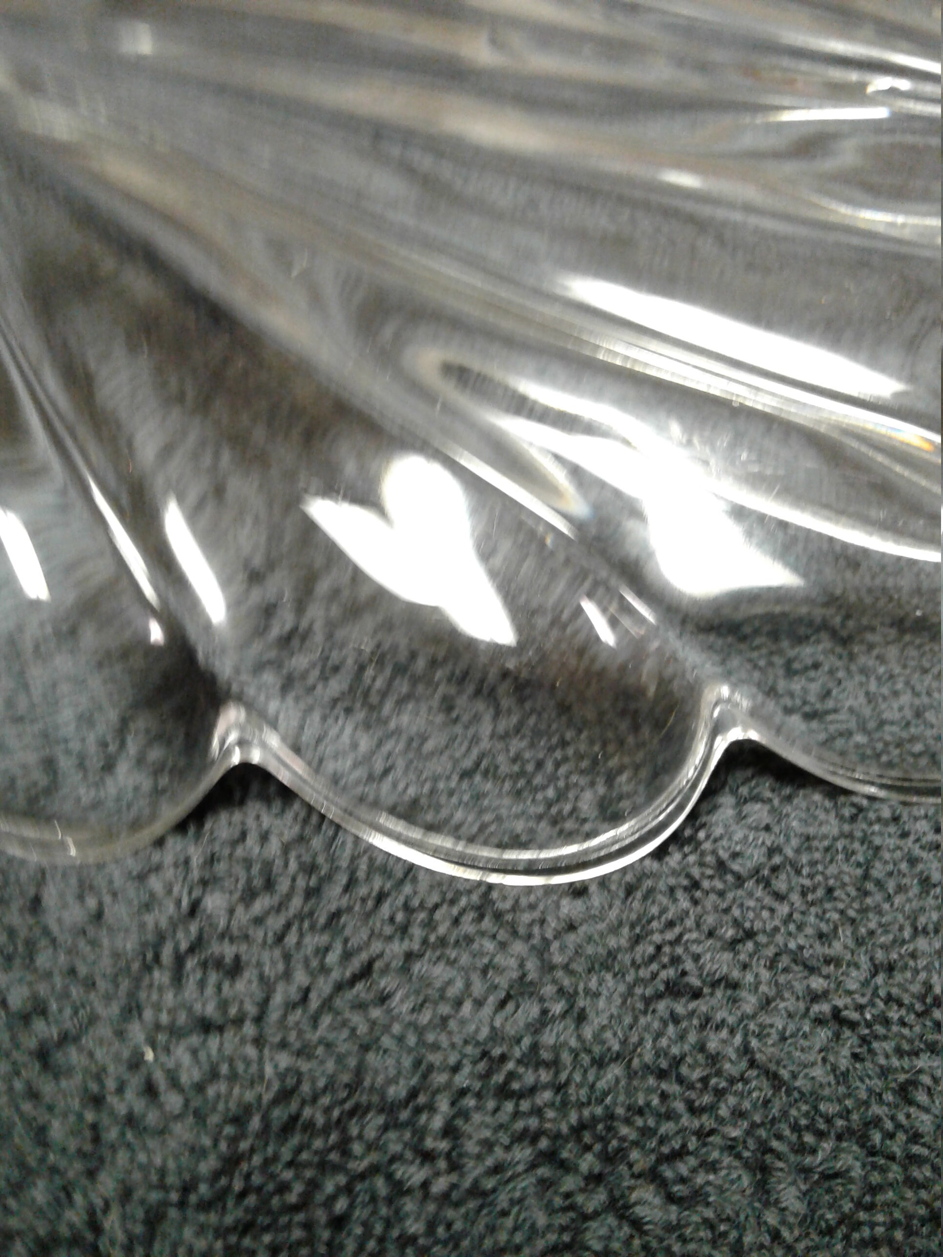 Vintage Clear-Glass Swirl Divided-Serving Dish Great for | Etsy