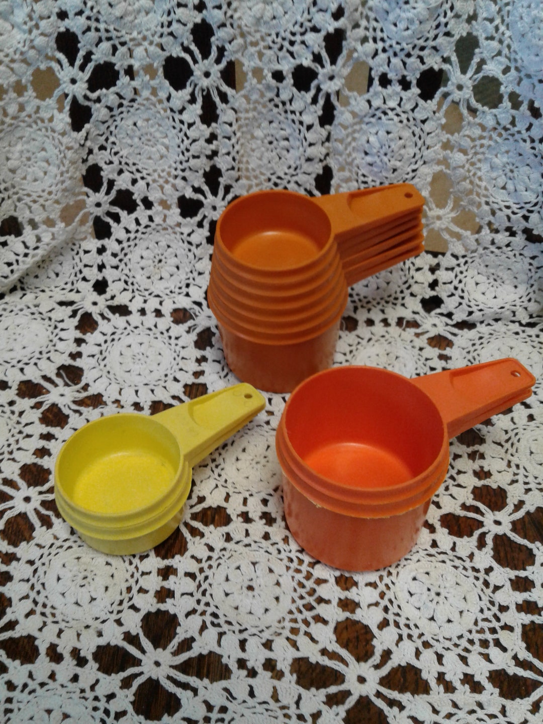 Vintage Tupperware "measuring Cups", Circa 1970s, Mid Century Retro ...