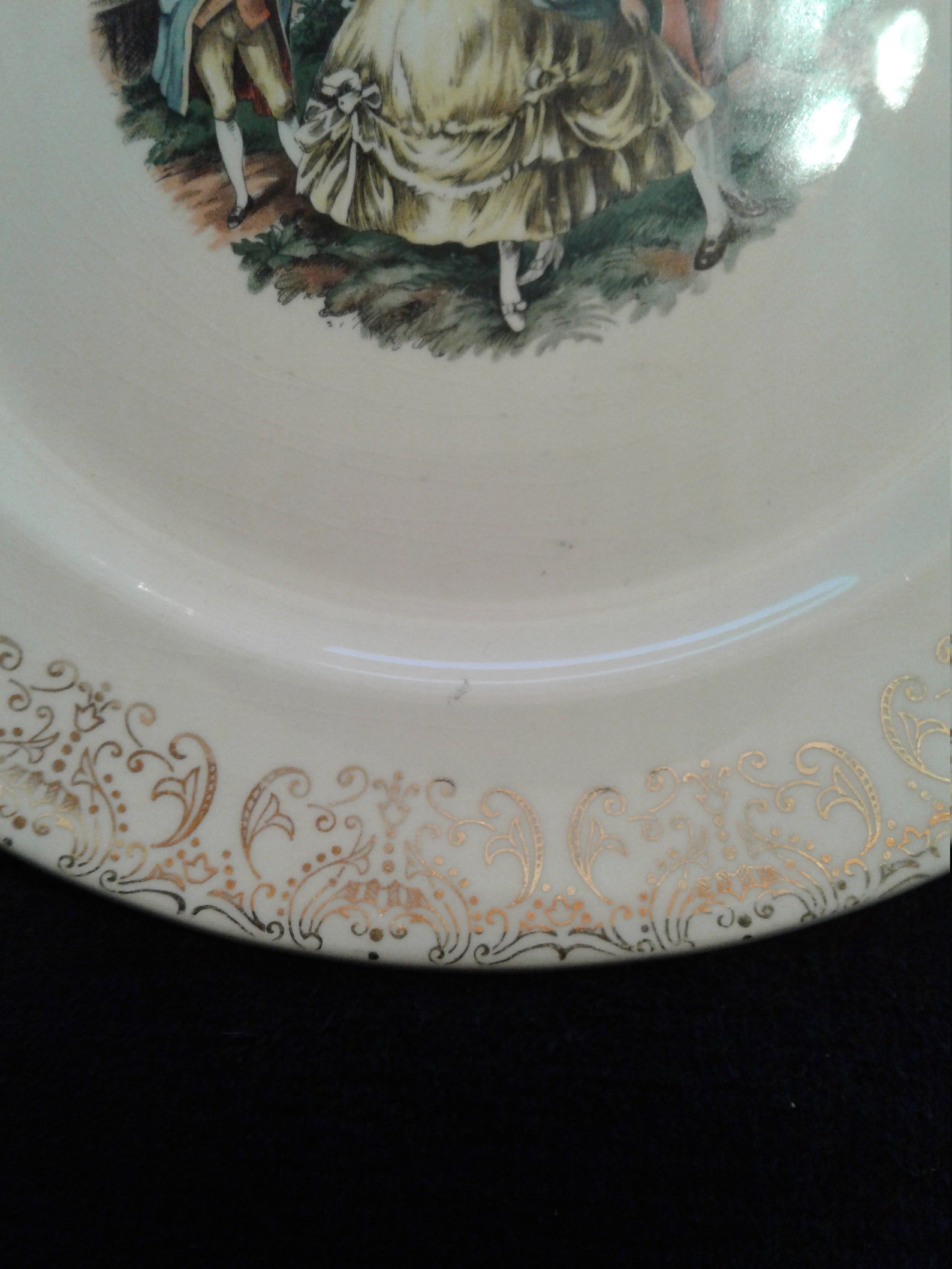 Vintage Cronin c014 Colonial Couple 2-handled | Etsy