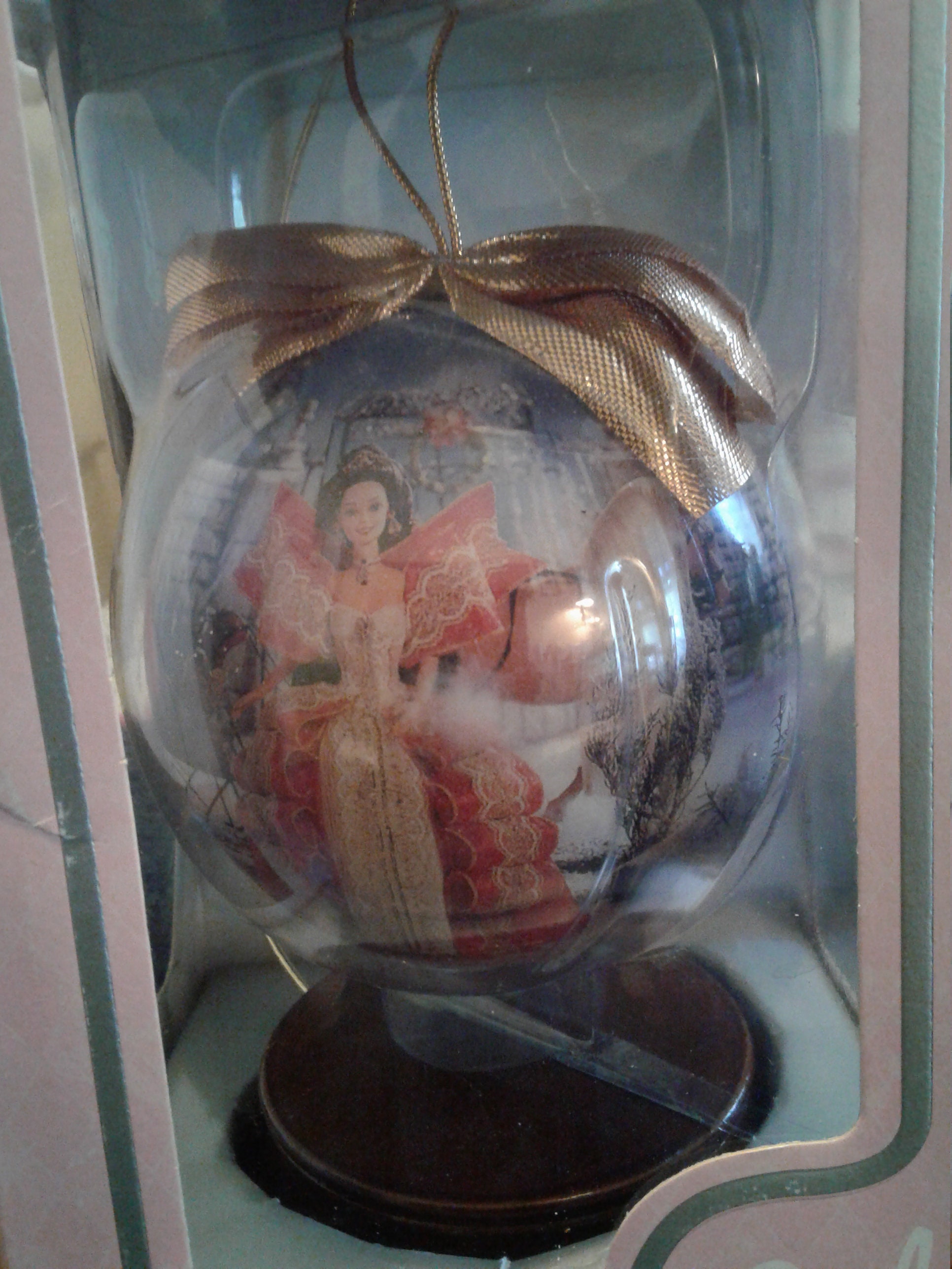 Vintage 1997 Mattel Holiday Barbie Decoupage Xmas Ball, Barbie and ...
