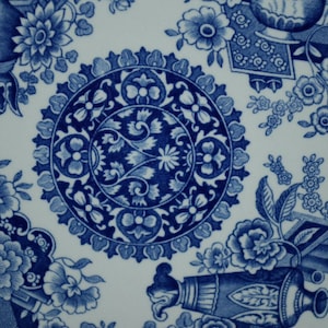 Vintage Spode Blue Room Collection, Regency Series, 'trophies', Made in ...