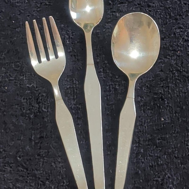 Korean Spoon and Fork Set - Etsy