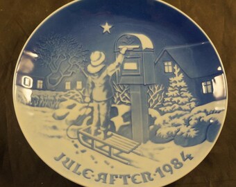 Vintage Bing and Grondahl jule Aften 1985 Christmas | Etsy