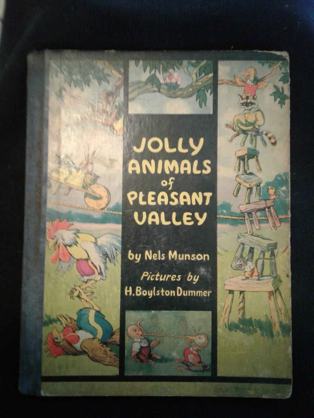 Vintage "jolly Animals of Pleasant Valley", by Nels Munson ...