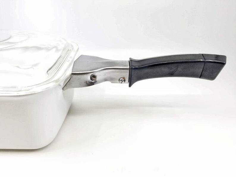 Vintage Corning Ware Handle Stainless Steel and Bakelite | Etsy