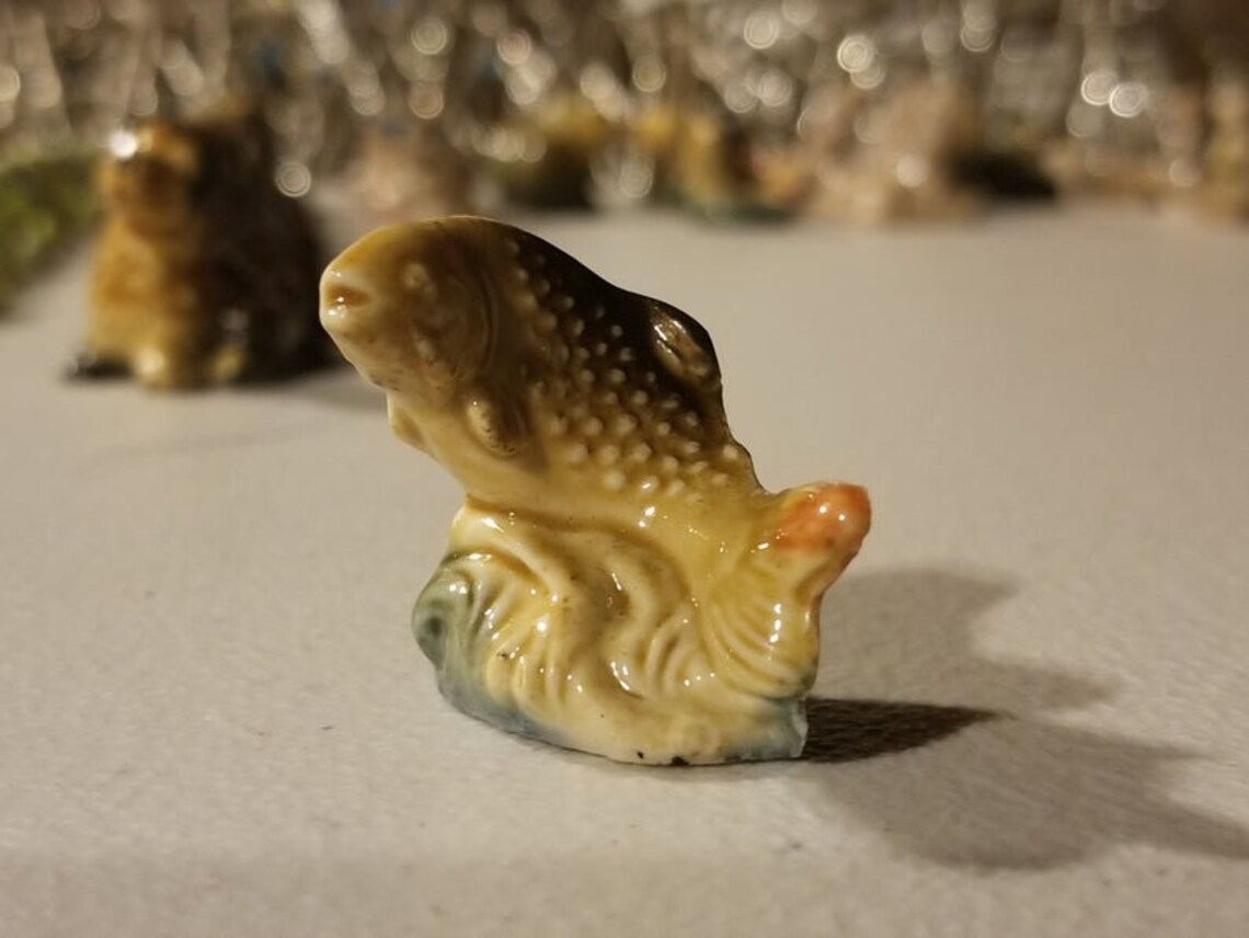 Vintage Wade Ceramics Ltd. Miniature Hedge Hog Trout and - Etsy
