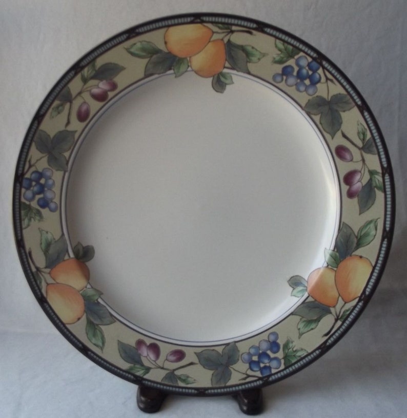 Vintage Mikasa Oven to Table Dinnerware, "garden Harvest", Two Plates ...