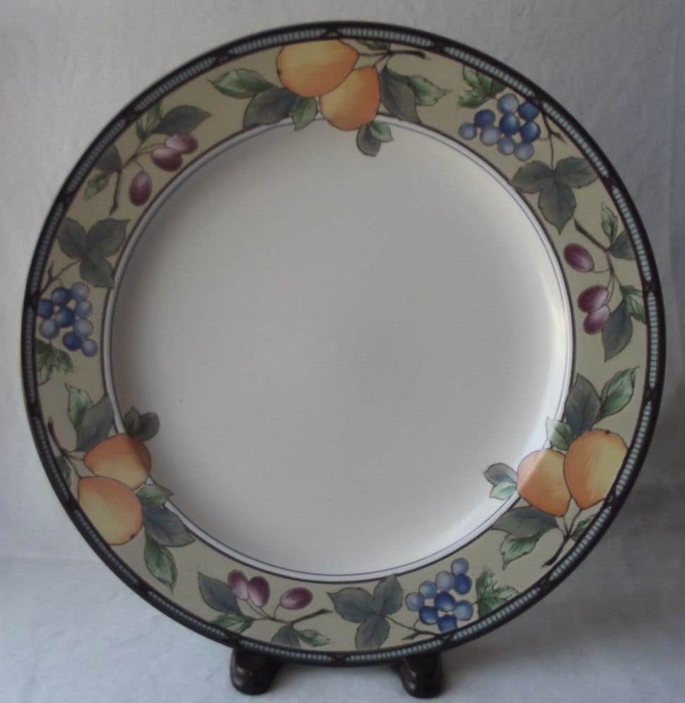 Vintage Mikasa Oven to Table Dinnerware, "garden Harvest", Two Plates ...