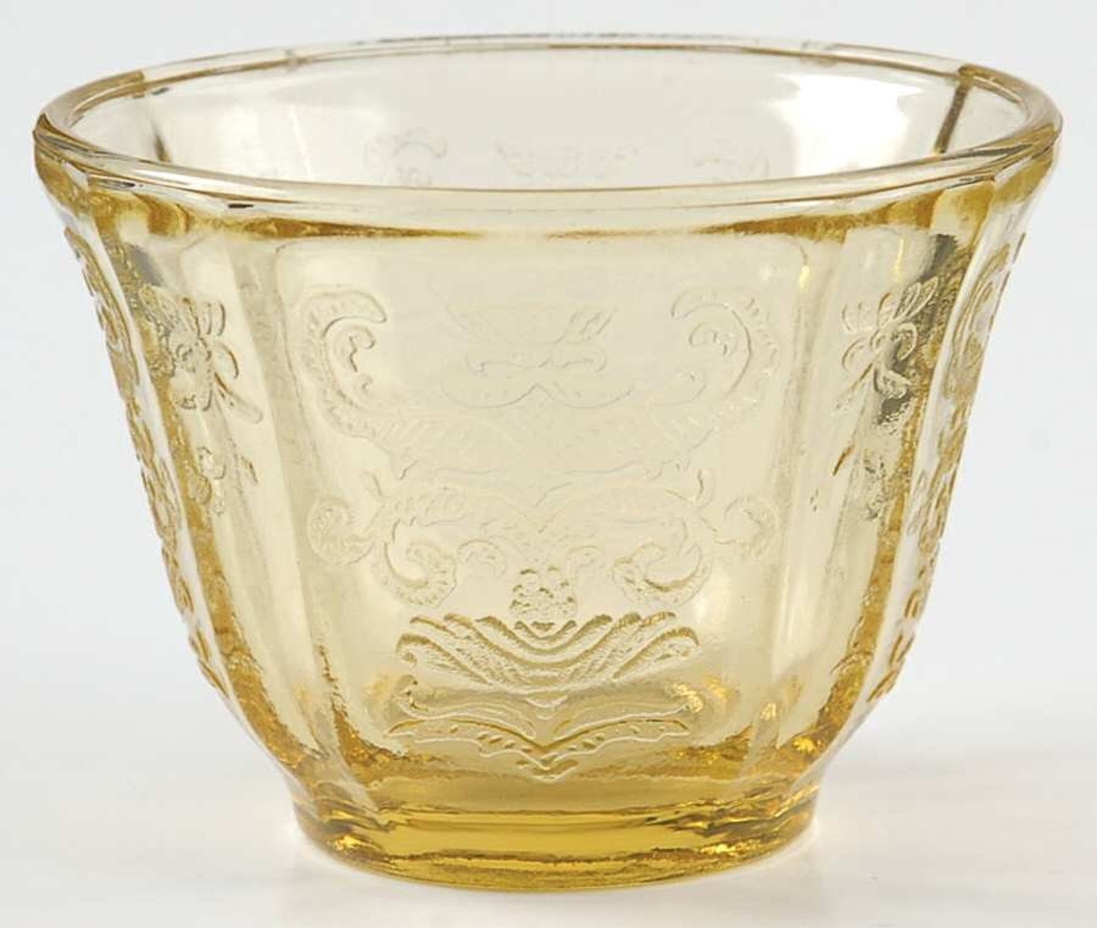 Vintage Federal Glass Co., "amber Madrid" Pattern, Made in U.S., 1932 ...