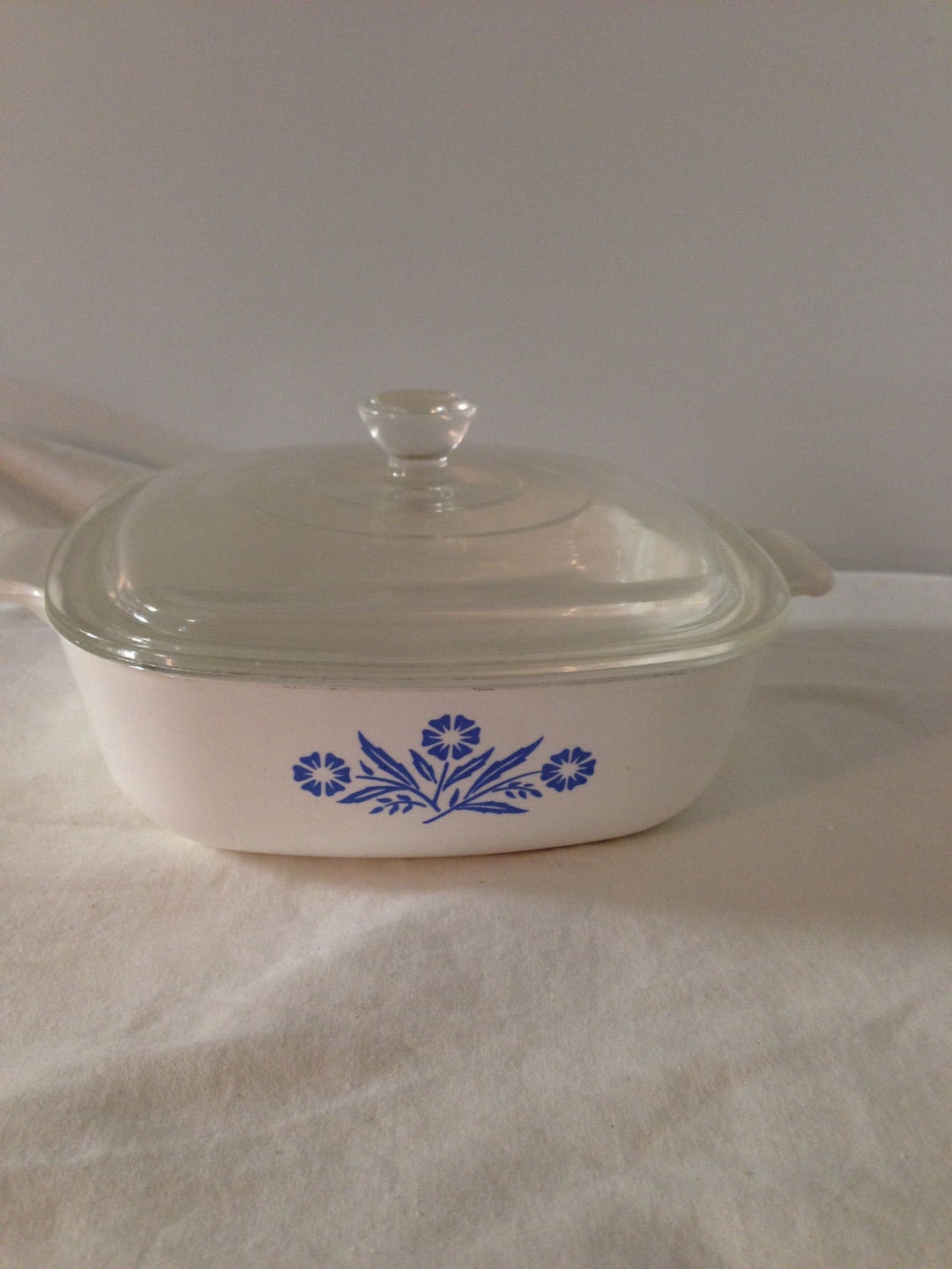 Vintage Corning Ware, P1B Casserole, A7C Pyrex Lid, 1 Quart, Pyroceram ...