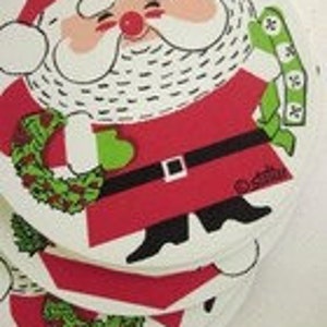 Vintage Stotter Coasters santa Clause With - Etsy