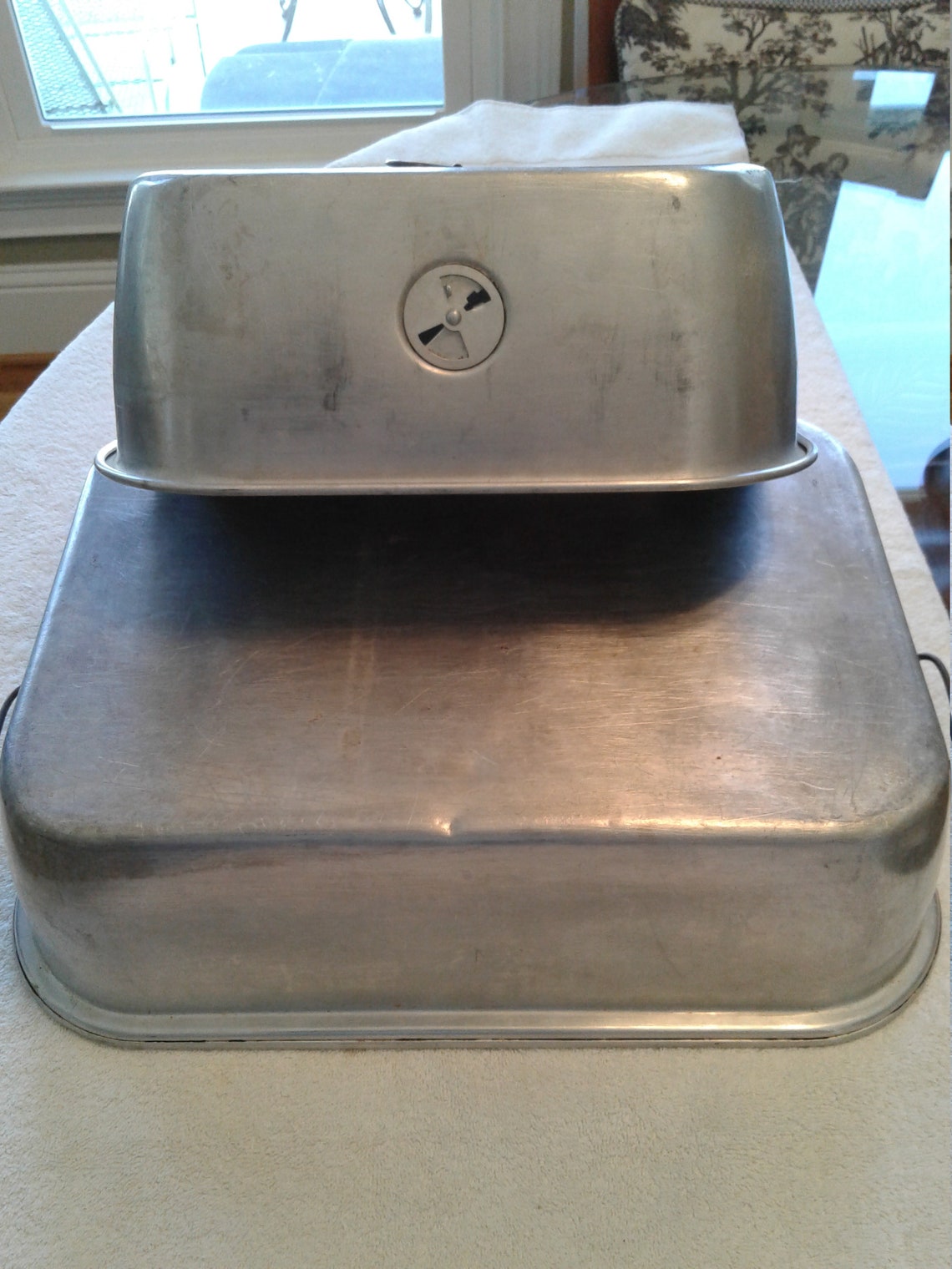 Vintage Wear-Ever Two Piece Aluminum Roaster Pan 326 Circa | Etsy