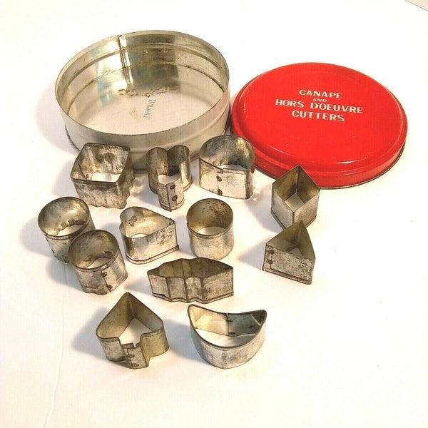 Canape Cutters - Etsy