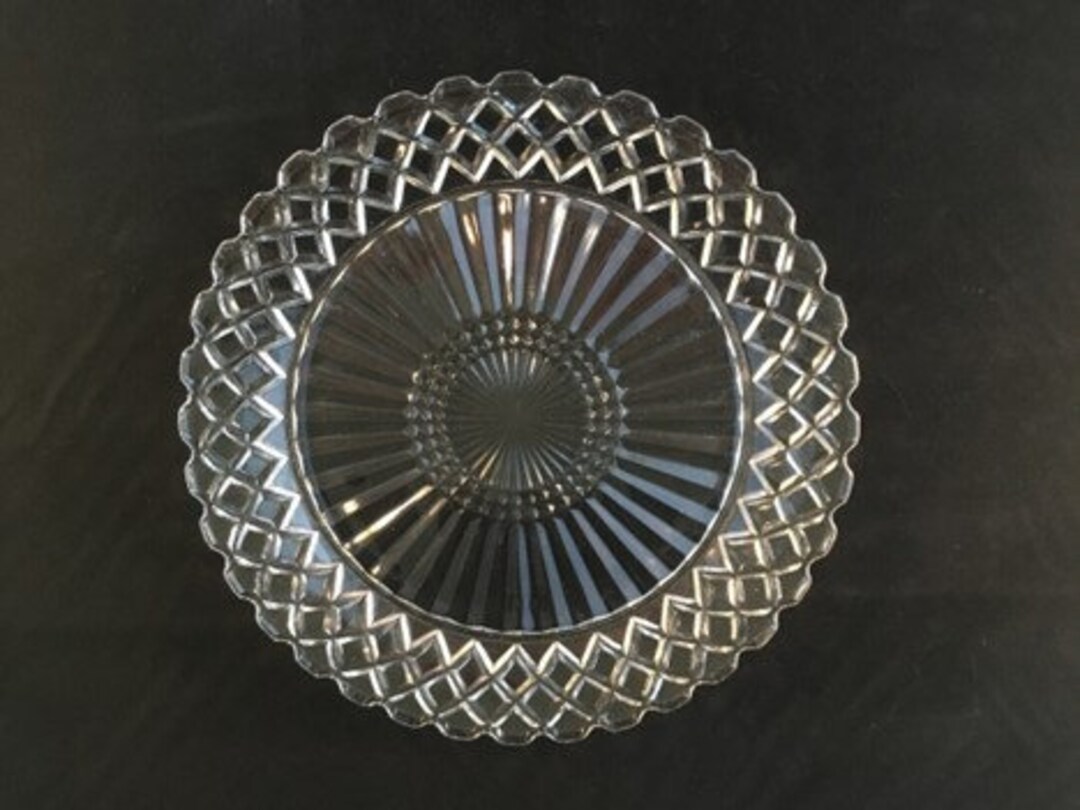 Vintage Depression Era Glass, Anchor Hocking, "waterford Waffle ...