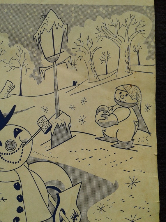 Frosty The Snowman Sheet Music Vintage