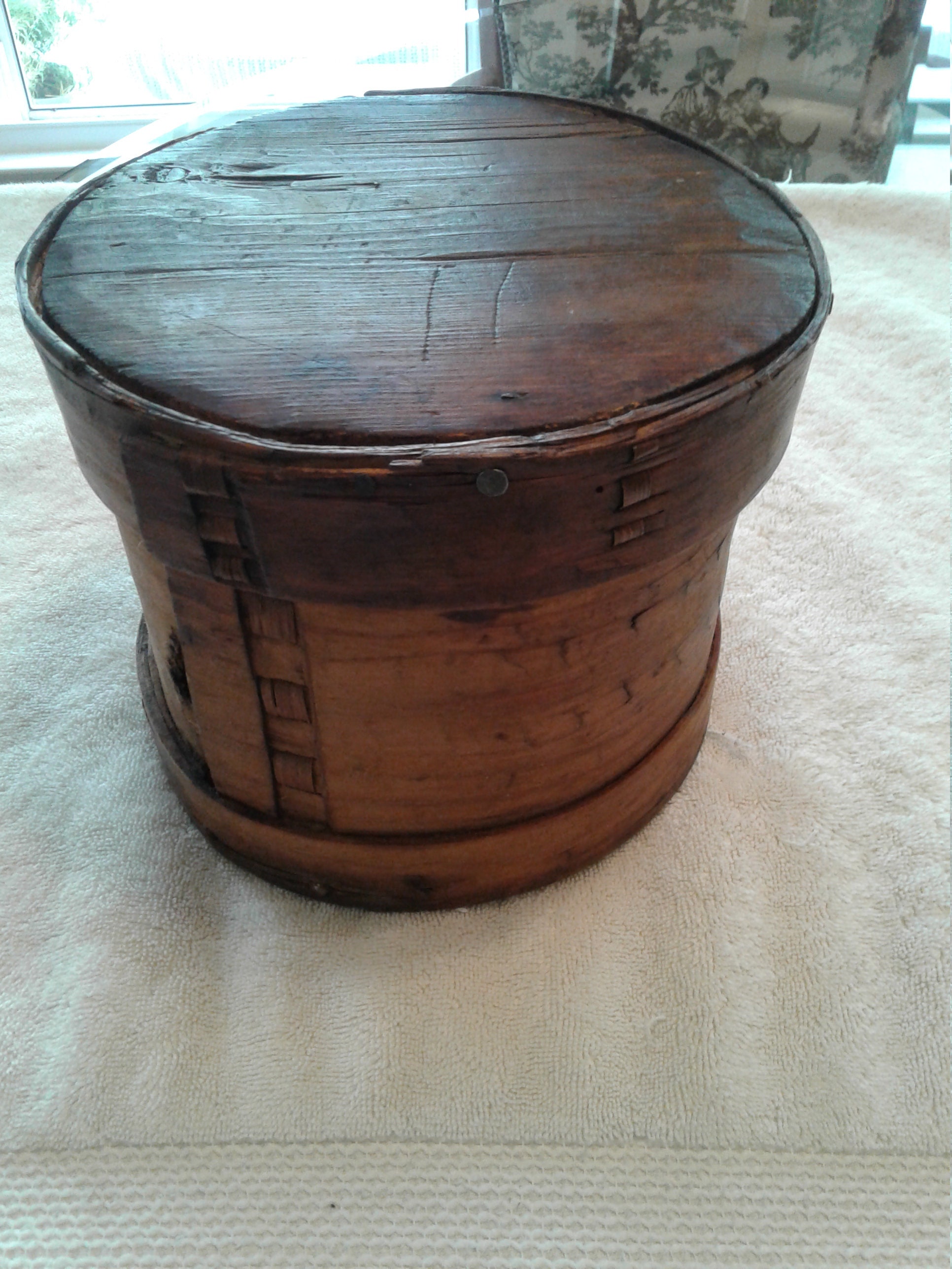 Vintage Wooden Collar Box, for Men's Celluloid Collars, Circa 1800s, 7 ...