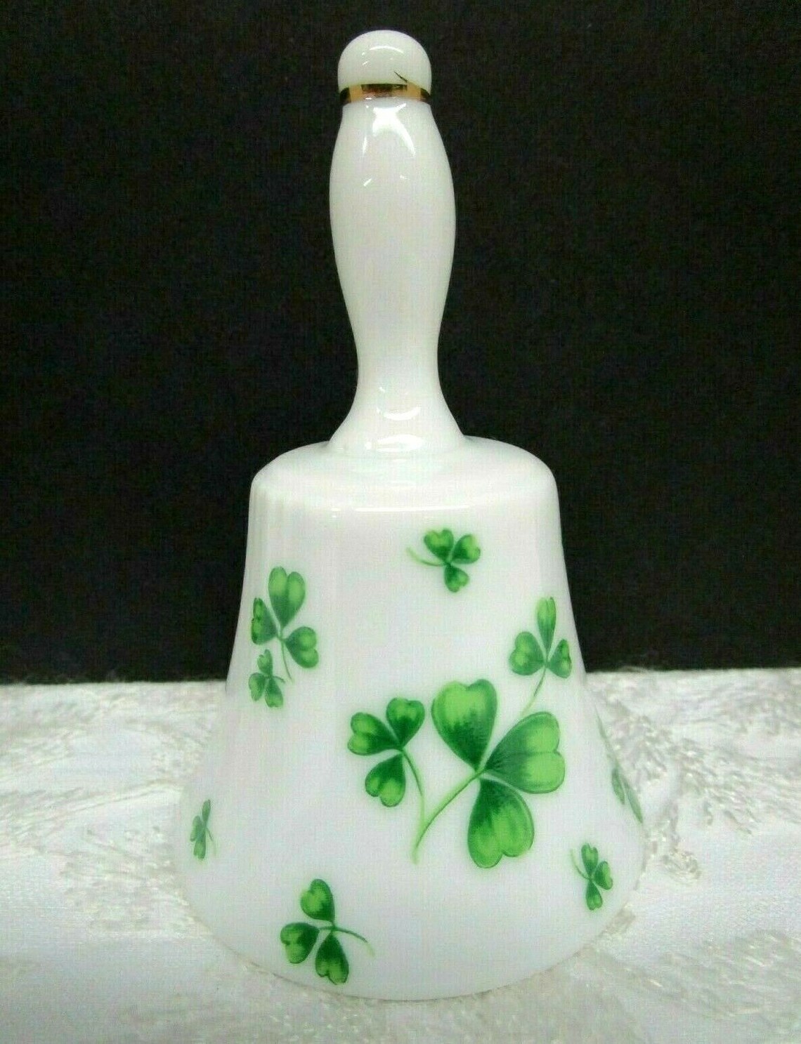 Vintage Lefton Bell shamrocks Four-leaf Clover - Etsy