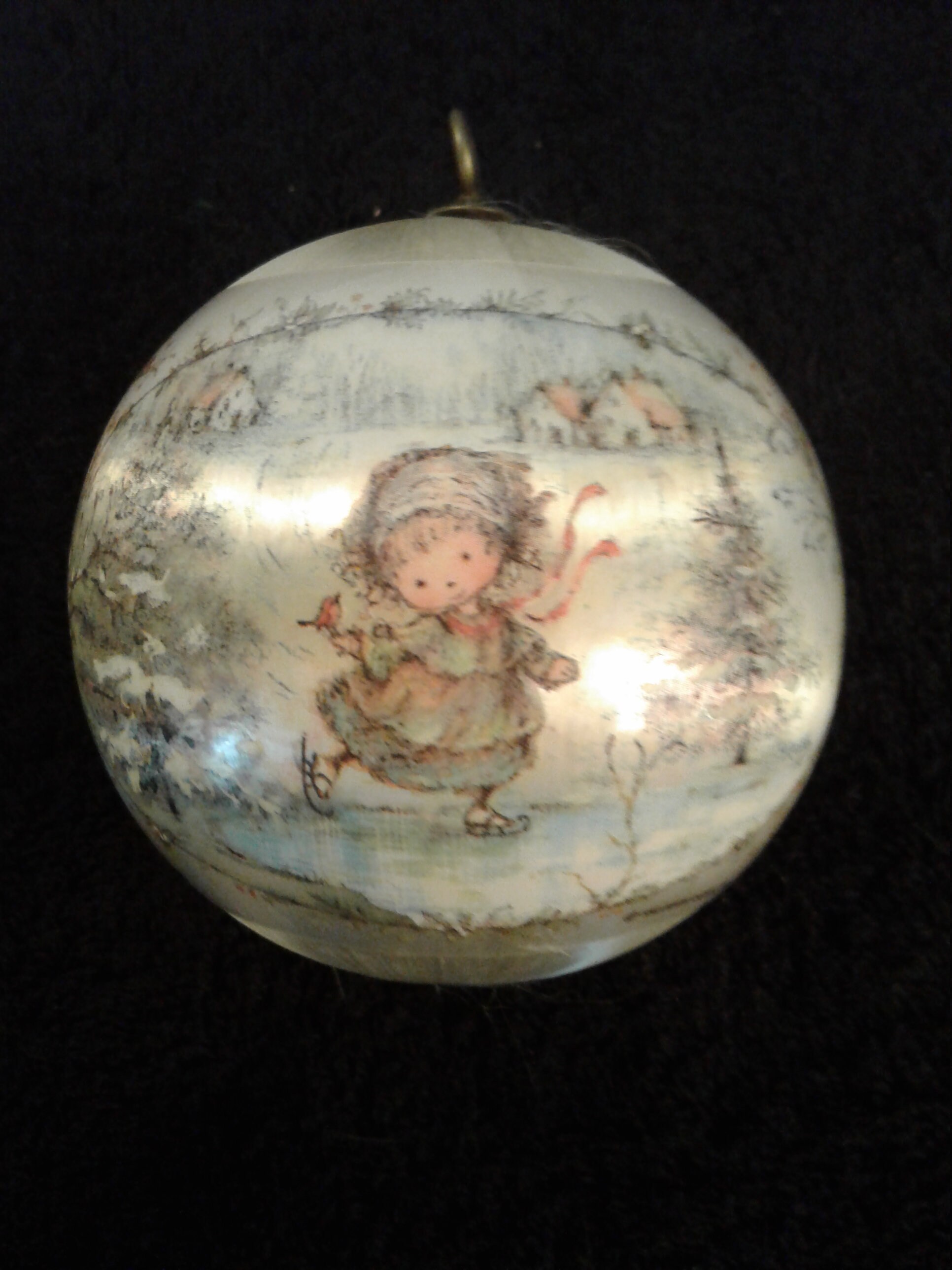 Rare Mary Hamilton Vintage Hallmark Keepsake 1977 Ball | Etsy