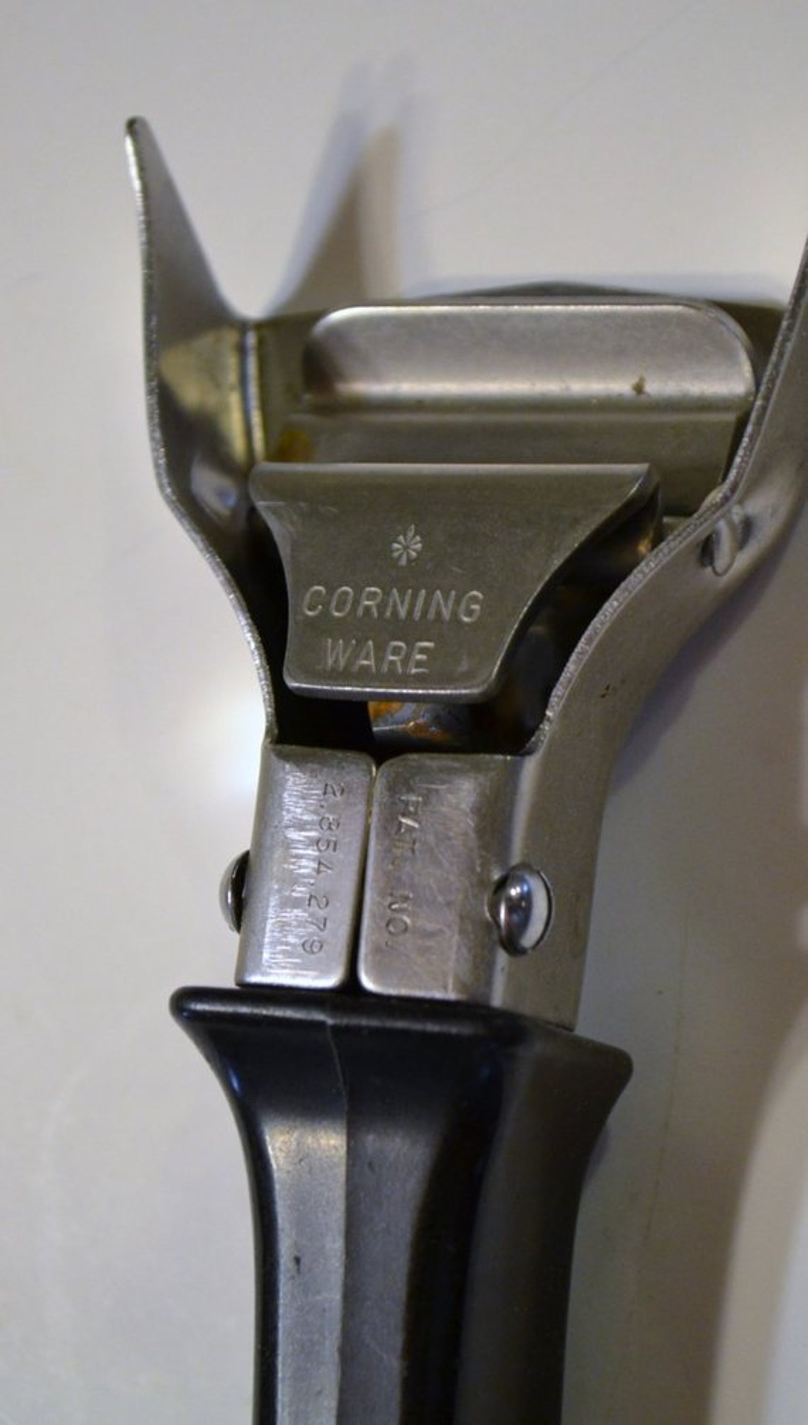 Vintage Corning Ware Handle Stainless Steel and Bakelite | Etsy