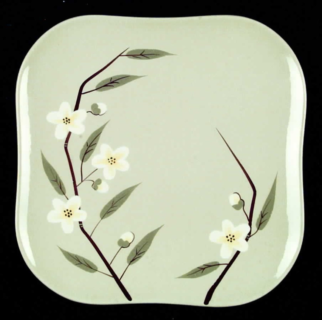 Vintage Weil Ware, "blossom Celadon" Pattern, 11 Pieces, Circa 1940s ...