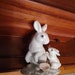 Vintage Rosenthal-netter Porcelain Figurine, "mother and Baby Rabbit ...
