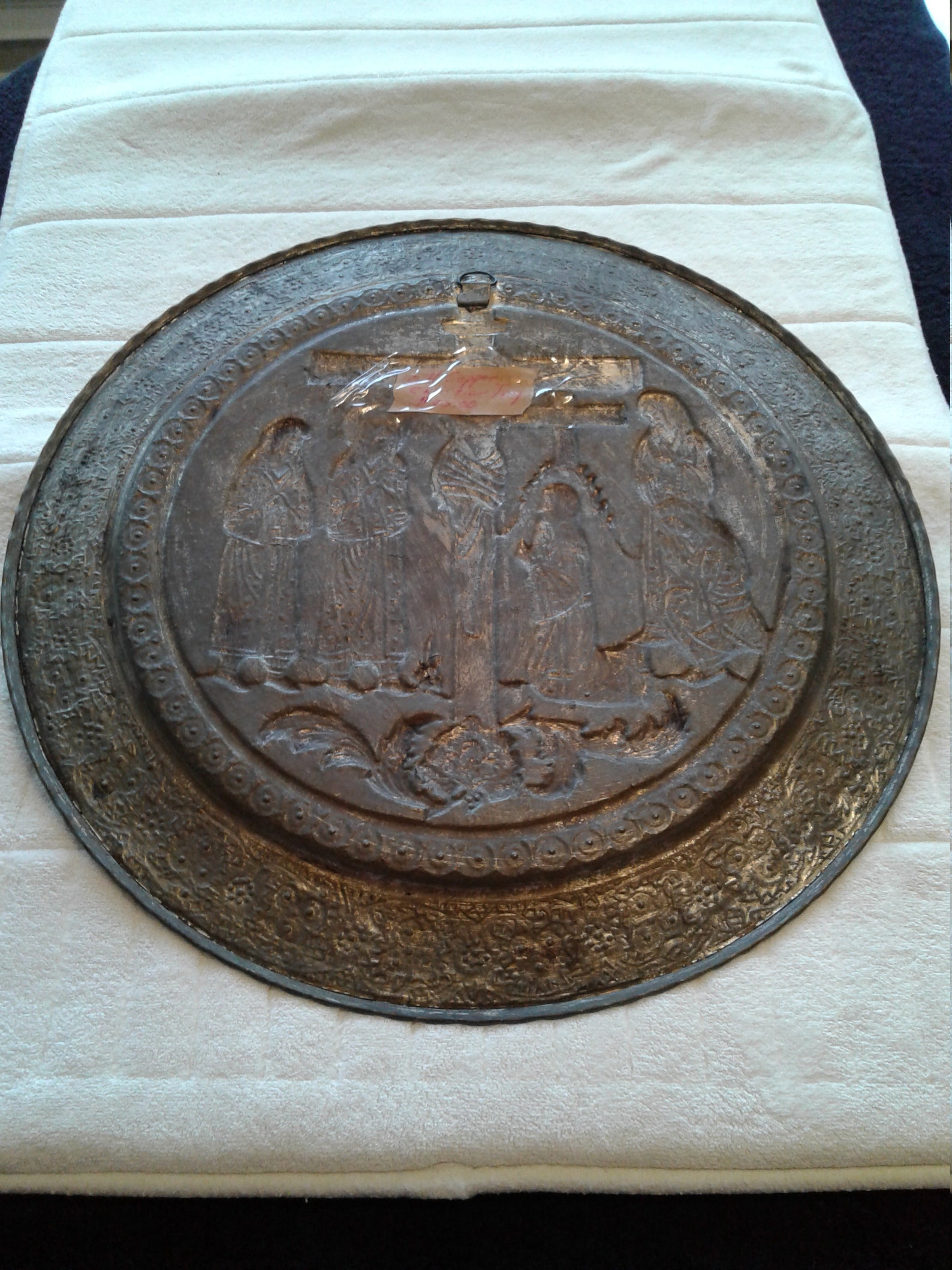 Vintage Engraved Copper Plate Depicting 'women Praying at - Etsy