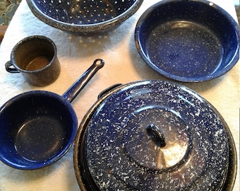 Cobalt Blue White - Etsy