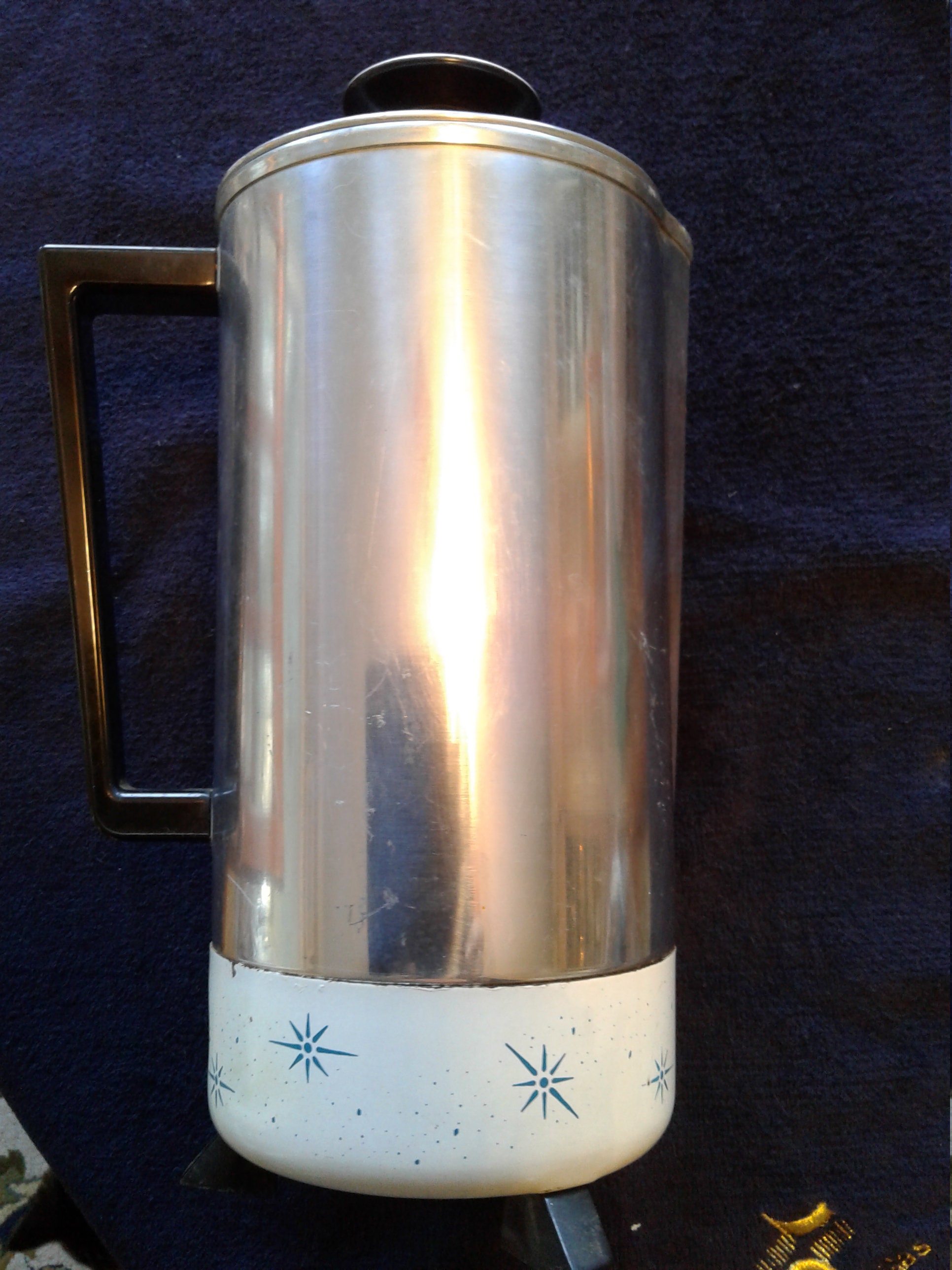 Vintage Americana Star Percolator, 'atomic Star Pattern', Westinghouse ...