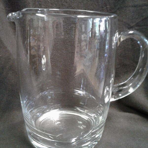 Glass Pitcher - Etsy