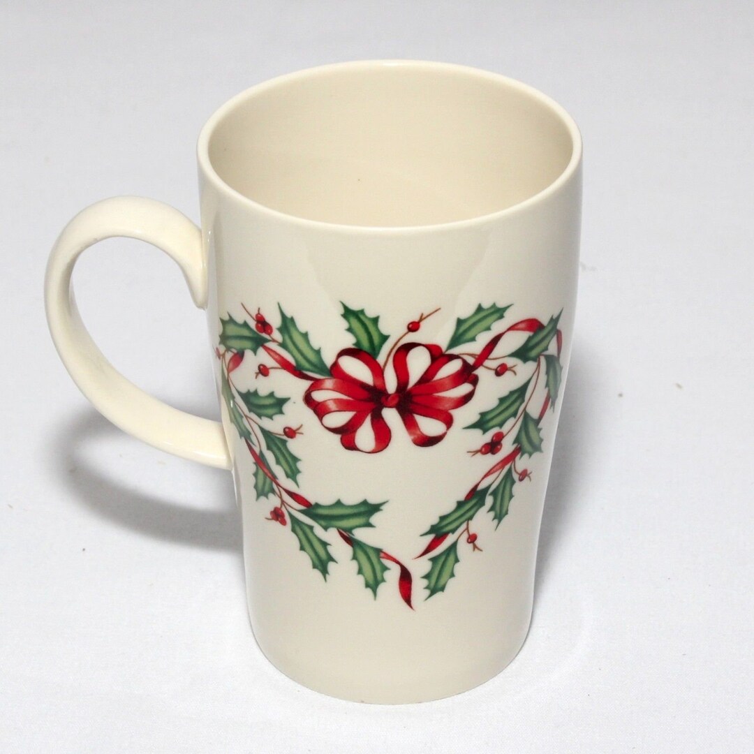 Vintage Lenox Mixed-matched Mugs, Winter Greetings, Winter Song ...