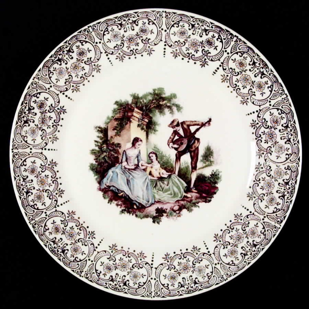 Vintage American Limoges, "china D' Or" or "chantilly" Pattern, 6 ...