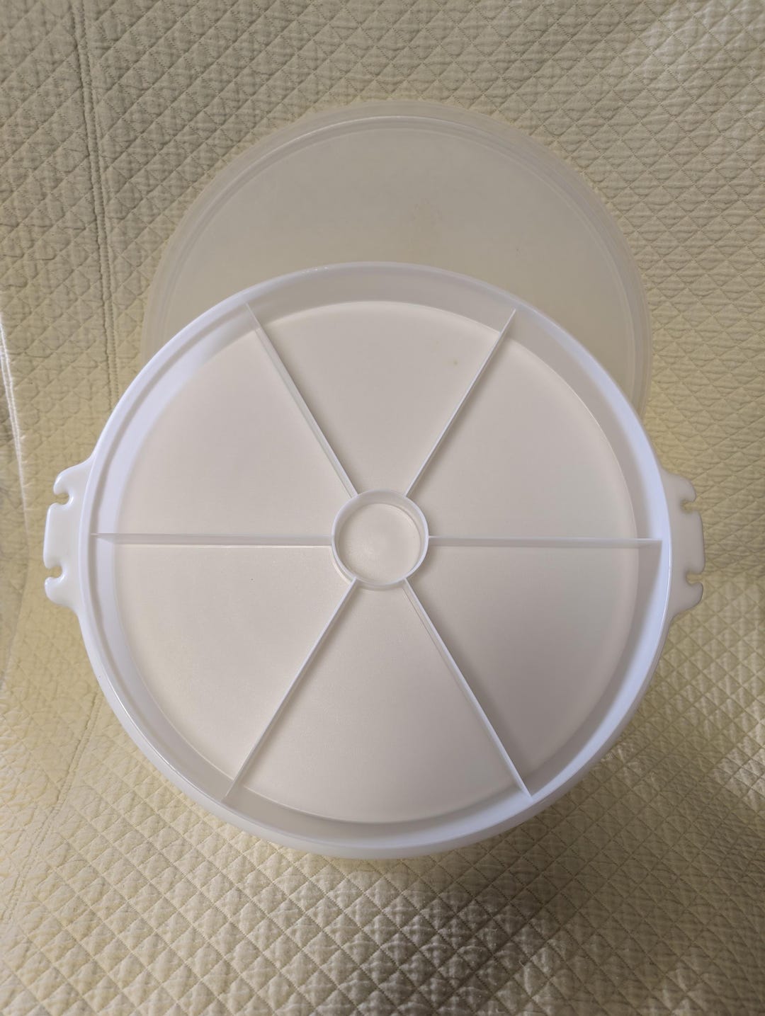 Vintage Tupperware 7 Section Vegetable/relish Tray, Circa 1970s, Retro ...