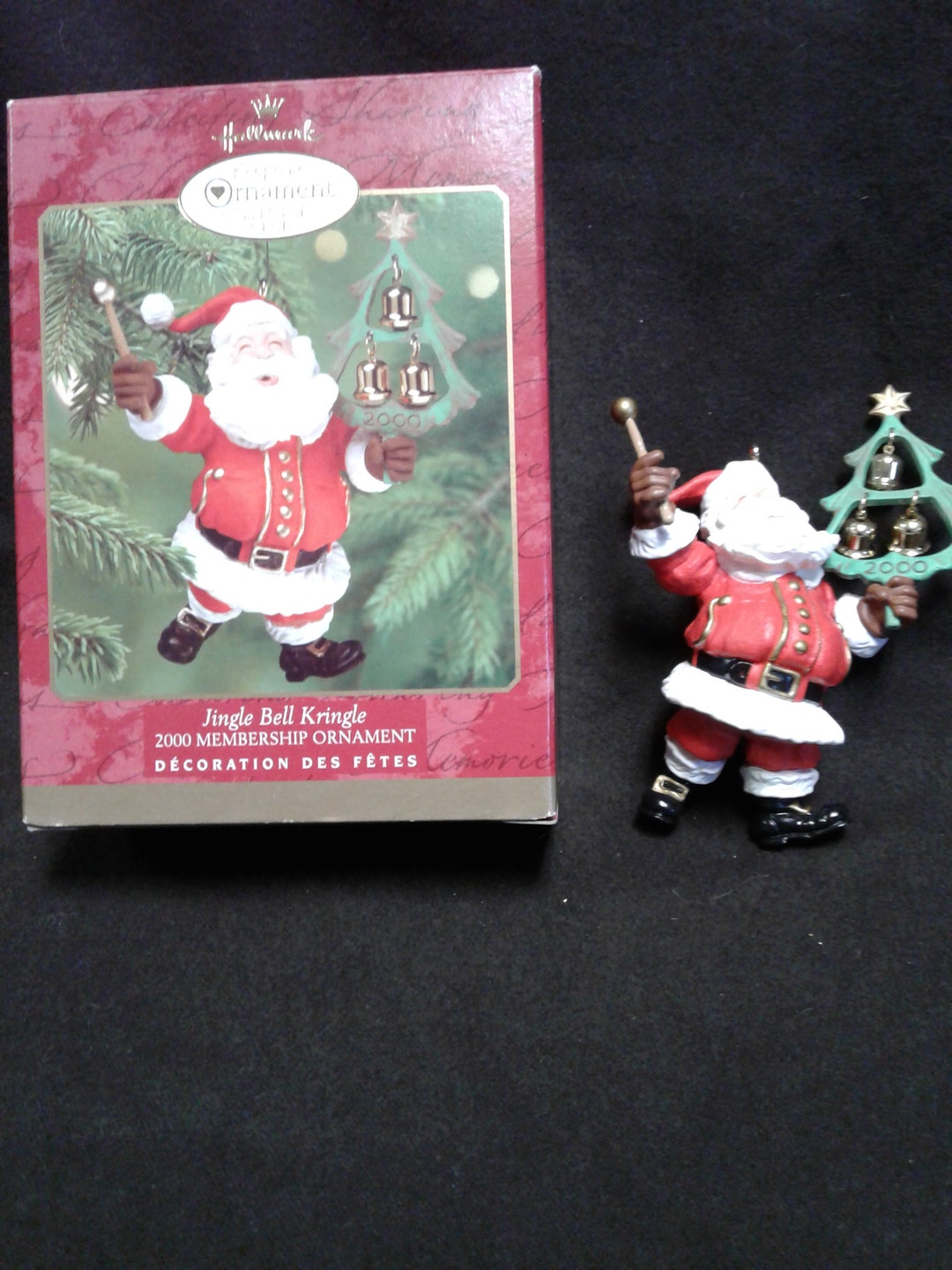 Vintage 2000 Hallmark Keepsake Ornament, 'jingle Bell Kringle', Mint ...