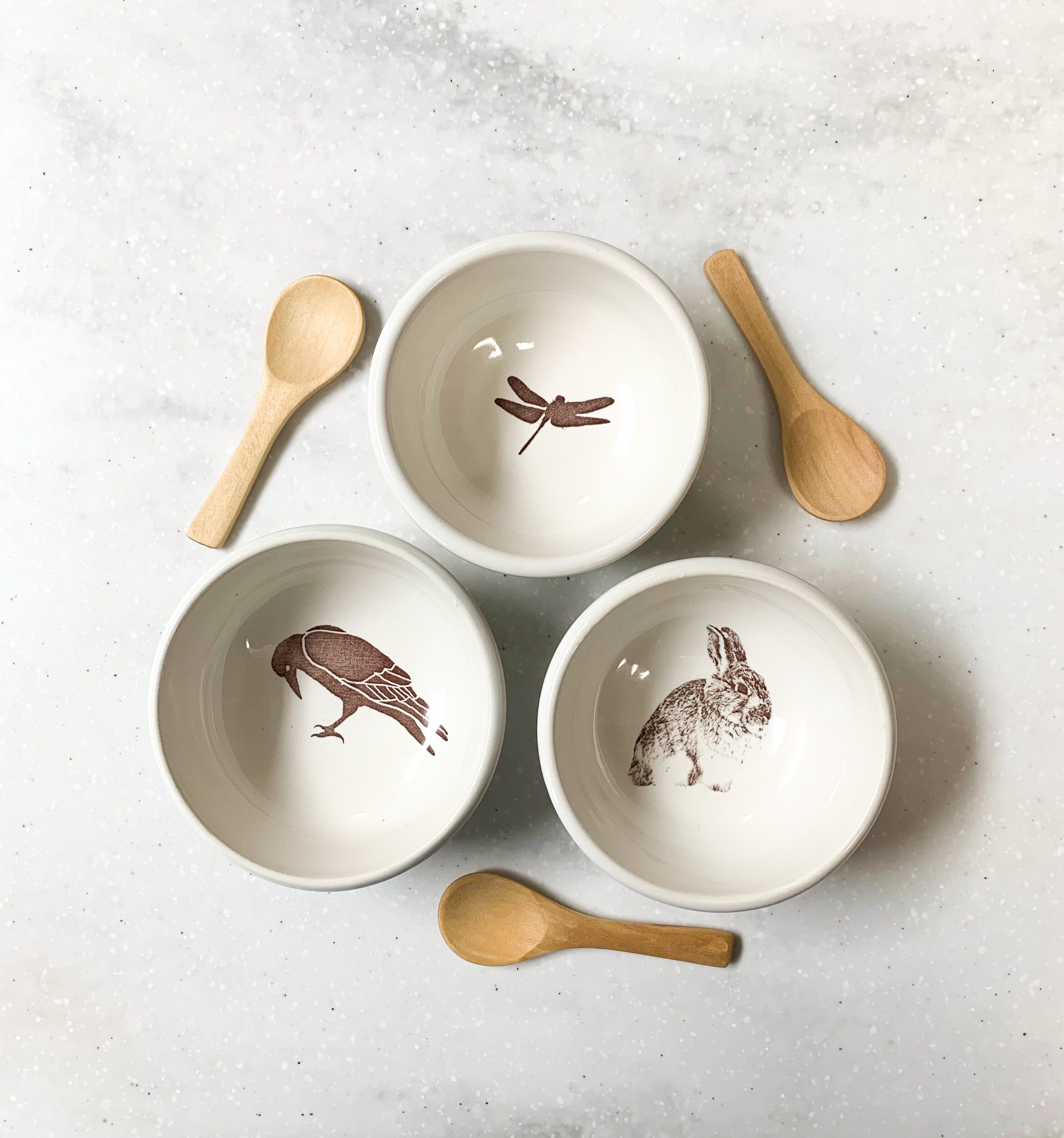 Small White Ceramic Dish - Etsy