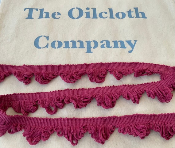 Fan Edge Trim Red Rose 100% Cotton Superb Quality per - Etsy UK