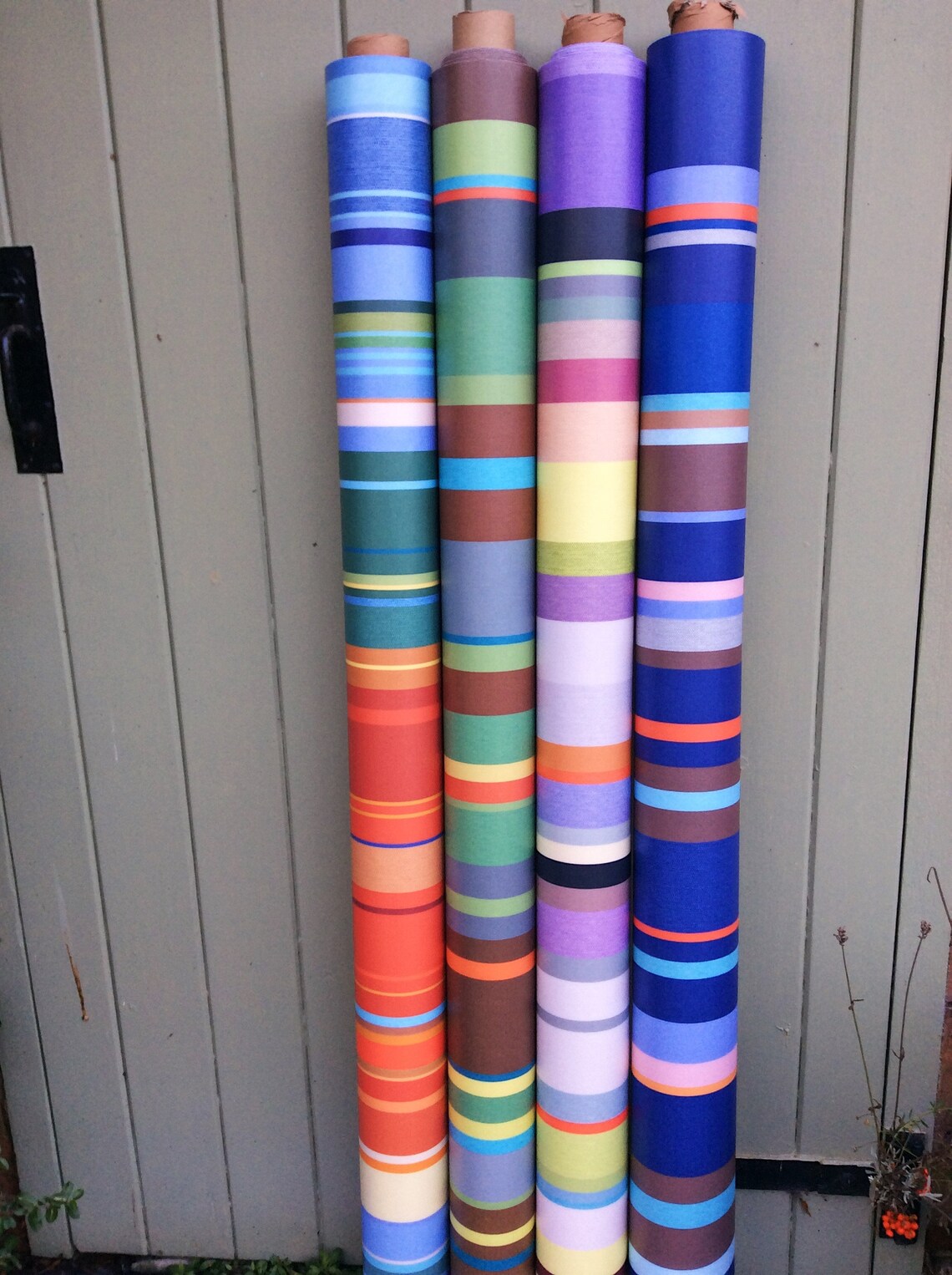 Oilcloth Fabric, PVC Coated, French Stripes, Nice Stripe, per Meter - Etsy