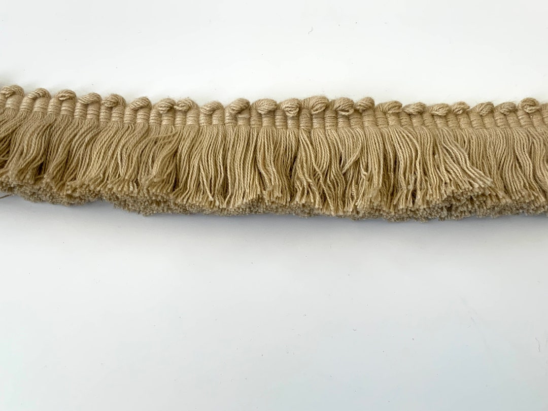 Cut Fringe Trim, Jute, 100% Cotton, Superb Quality, per Meter - Etsy UK