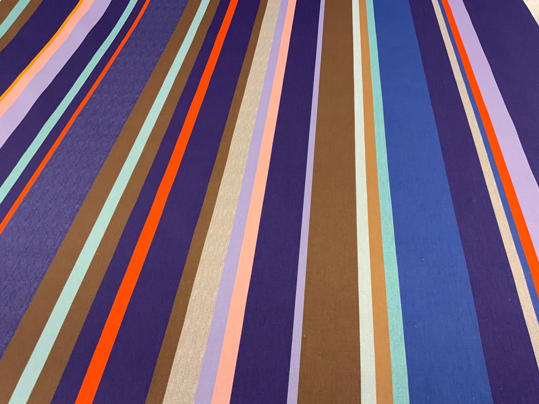 Cotton Fabric, 100% Cotton, French Stripes, Montpellier Stripe, per ...