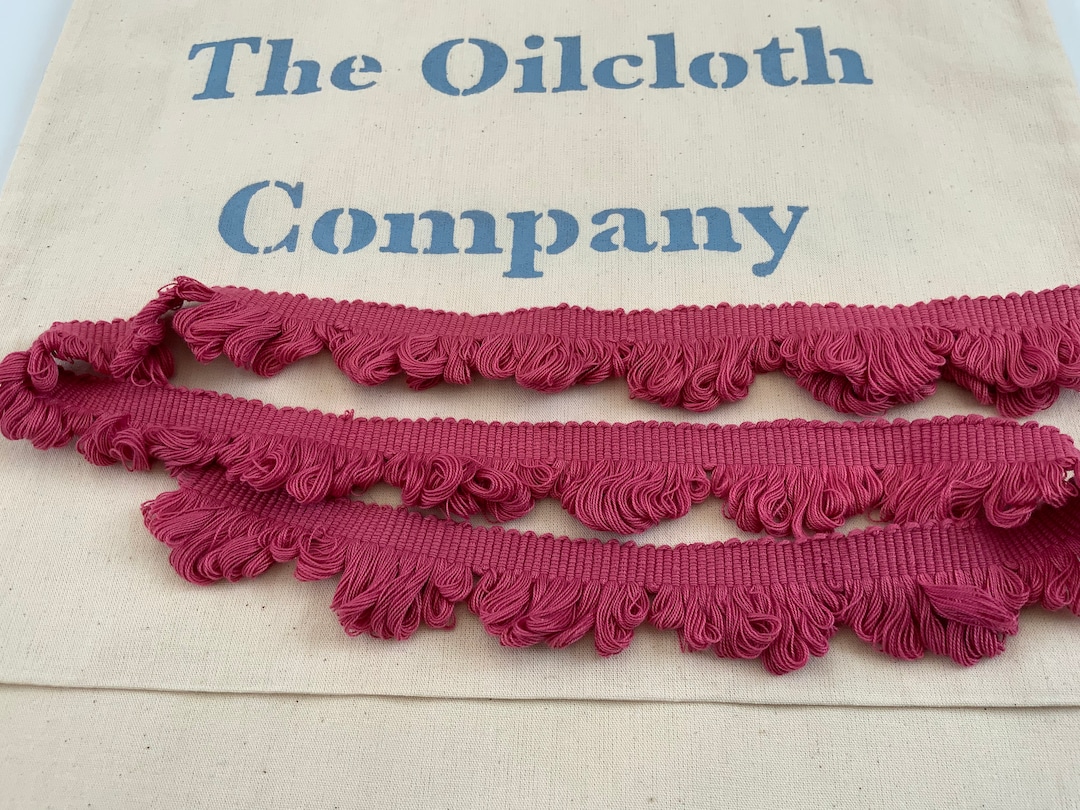Fan Edge Trim, Raspberry, 100% Cotton, Superb Quality, per Meter - Etsy