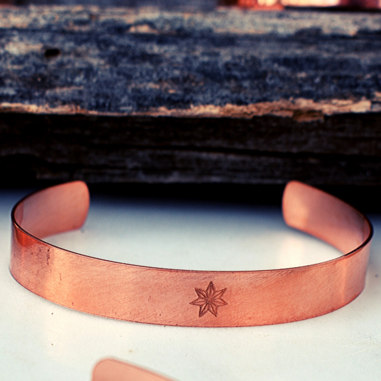 Cherokee Star 3/8 Cuff 7 Cherokee Stars Native Bracelet - Etsy