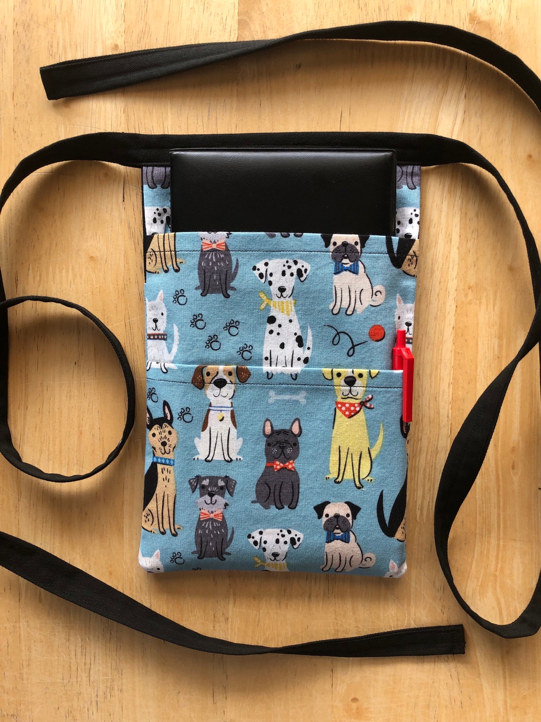 Puppy Dog Server Apron Hip Pouch Bartender Waitress Teacher Barista ...