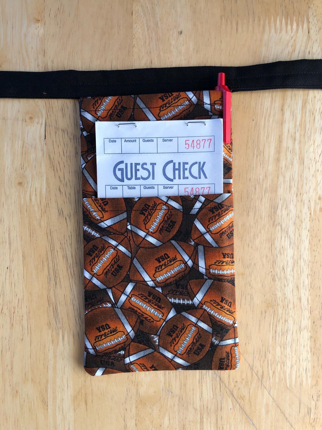 MINI Server Apron Pouch - Football NFL Sports Ball - 3 Pocket Little ...