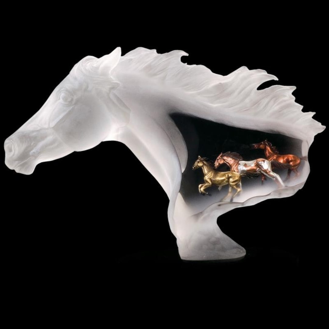 Kitty Cantrell, "untamed Spirit" Limited Edition Mixed Media Lucite ...