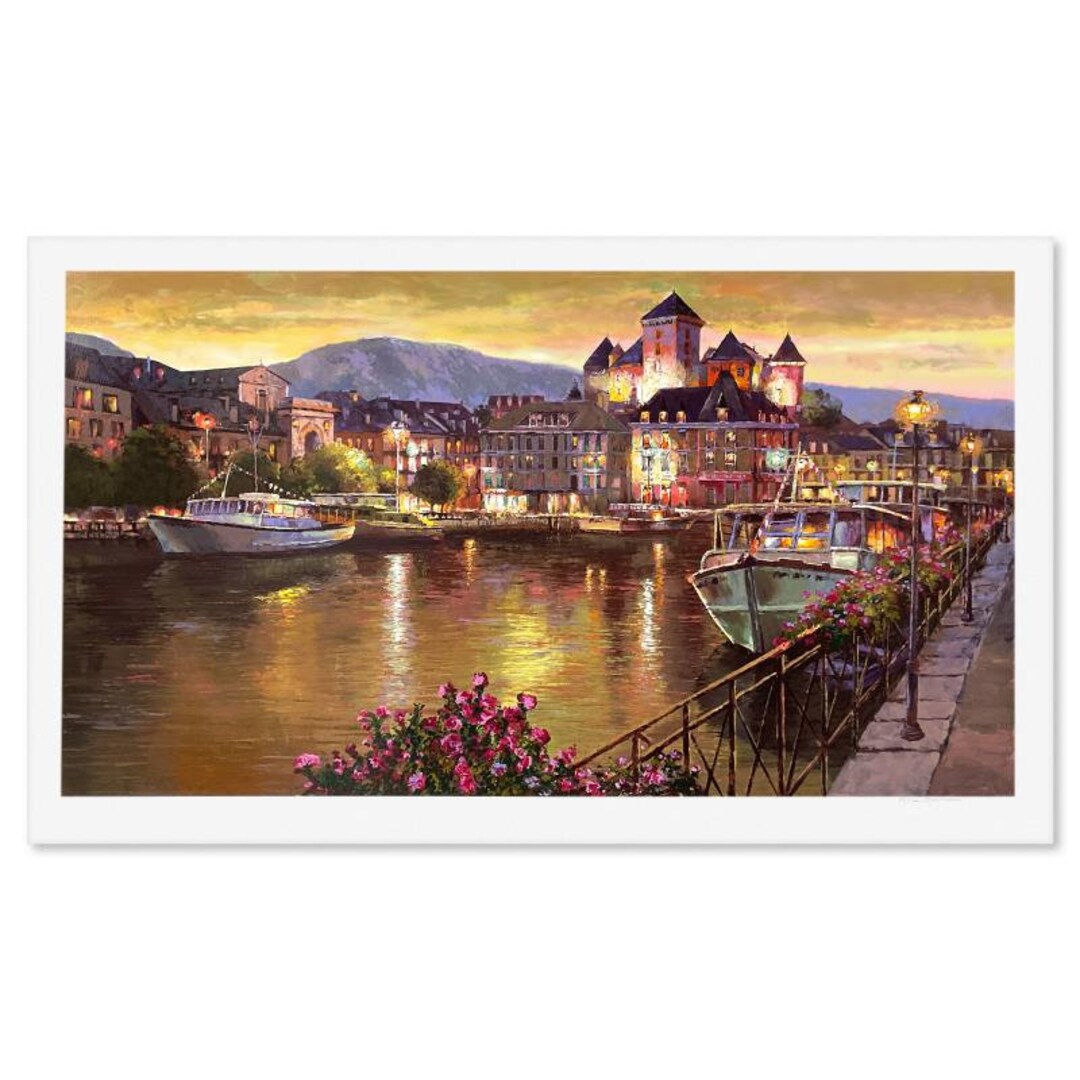 Sam Park, "annecy Night" Limited Edition Printer's Proof, Numbered and ...