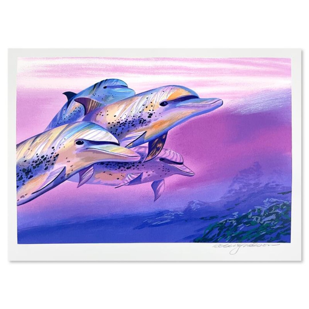 Robert Lyn Nelson "eyes of Friends" Limited Edition Signed Serigraph - Etsy