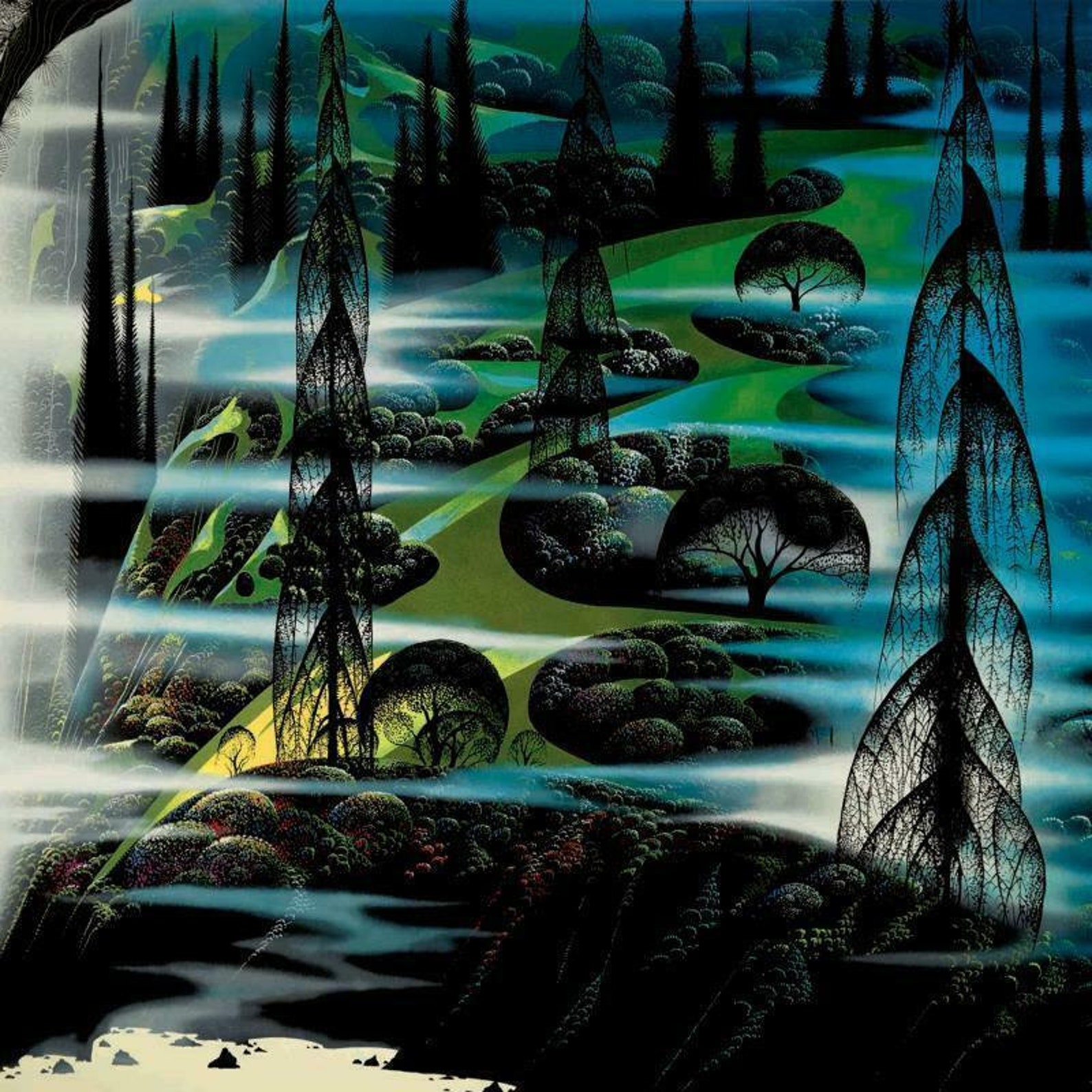 Eyvind Earle (1916-2000), "beauty Beyond Believing" Limited Edition ...