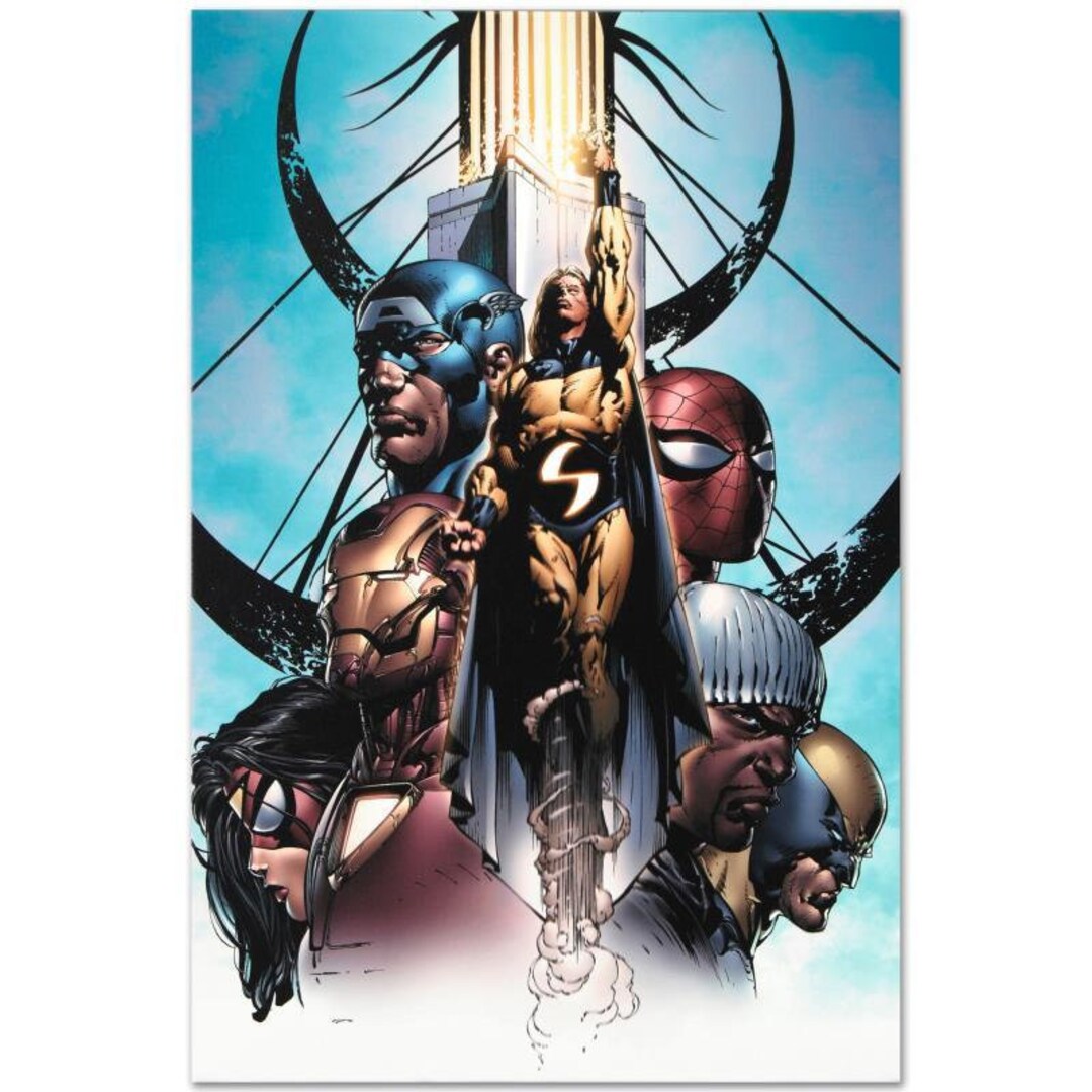 Marvel Comics "new Avengers #10" Numbered Limited Edition Giclee on ...