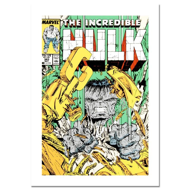 Marvel Comics, "the Incredible Hulk #343" Numbered Limited Edition ...