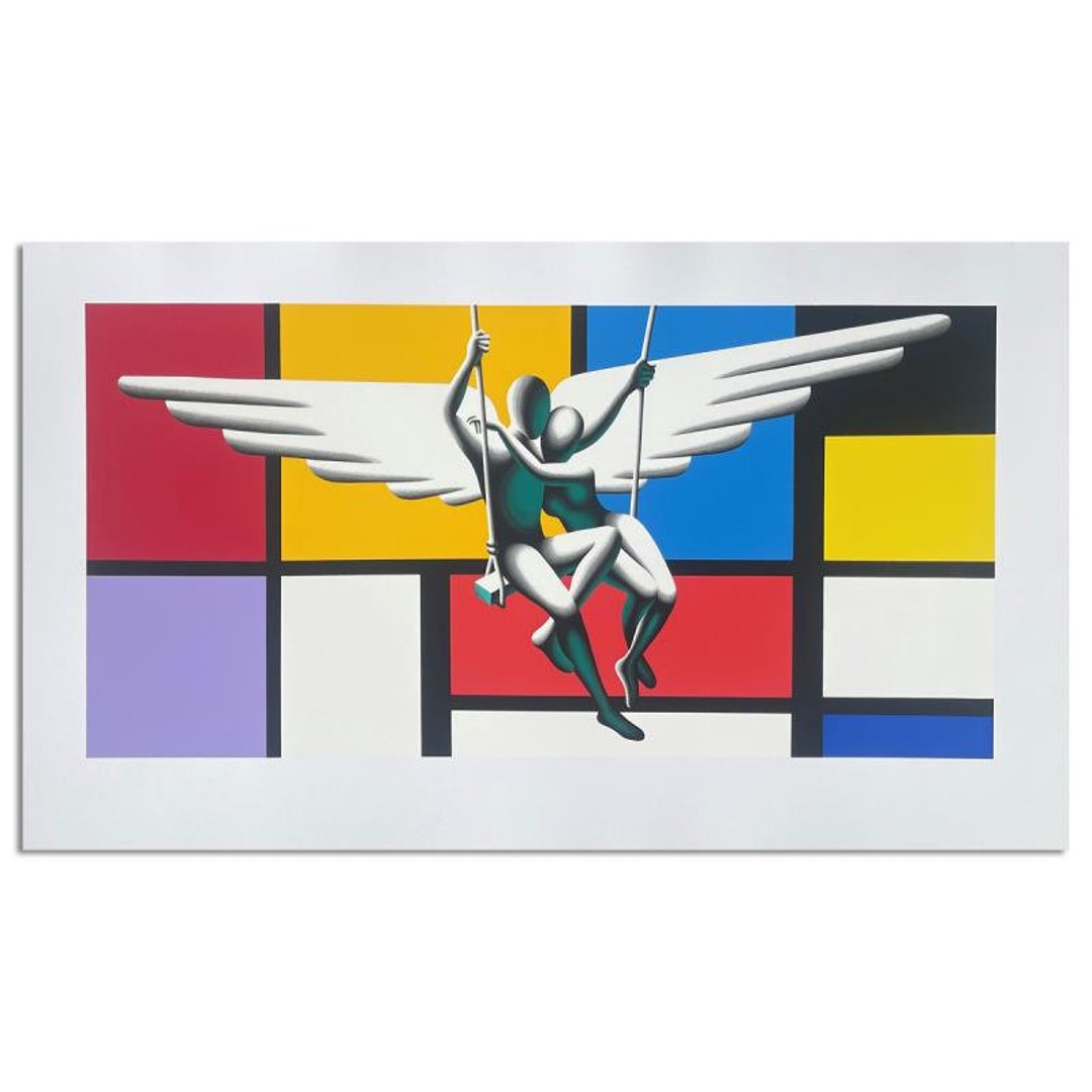 Mark Kostabi, "timeless Moment" Hand Signed Limited Edition Serigraph ...